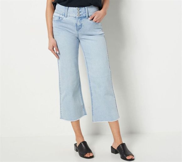 Laurie Felt | Jeans | Laurie Felt Bff Denim Curve Wideleg Crop Jeans ...